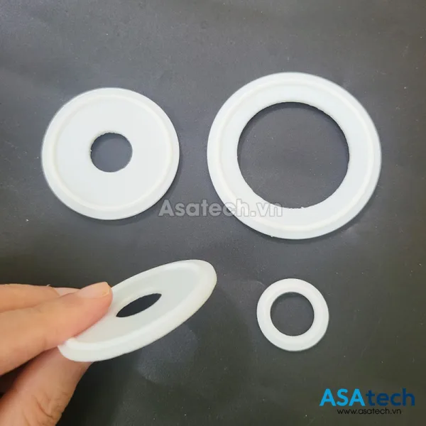 Gioăng Ron Clamp Teflon Chịu Nhiệt (PTFE) » Miếng đệm Vi Sinh Teflon ...